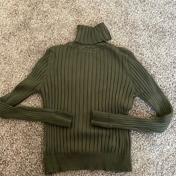 Zara | Sweaters | Zara Green Knitted Turtle Neck | Poshmark